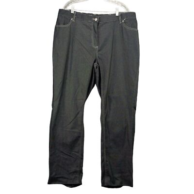 Mcdonalds Employee Uniform Pants Mens Size 38x31 Gray Black Belt Loops ...