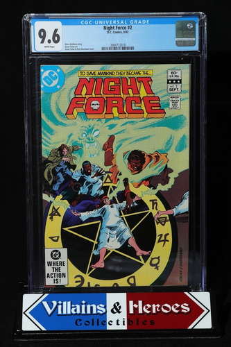 Night Force #2 ~ CGC 9.6 ~ Marv Wolfman story ~ D.C. Comics (1982) | eBay