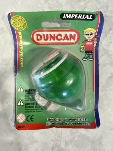 Imperial Genuine Duncan Spin Top, Green Vintage Spin Toy | eBay