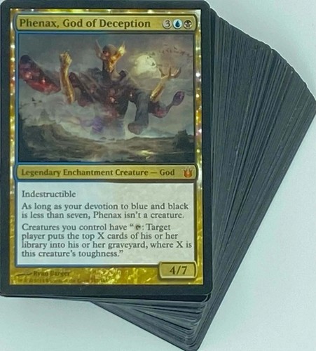 ***Custom Commander Deck***Phenax, God of Deception- Mill Deck - EDH ...