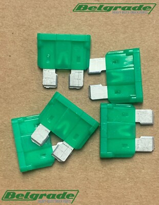 30 Amp Standard Blade Fuse, 30A Automotive Fuse for Car Truck - 5 Pack ...