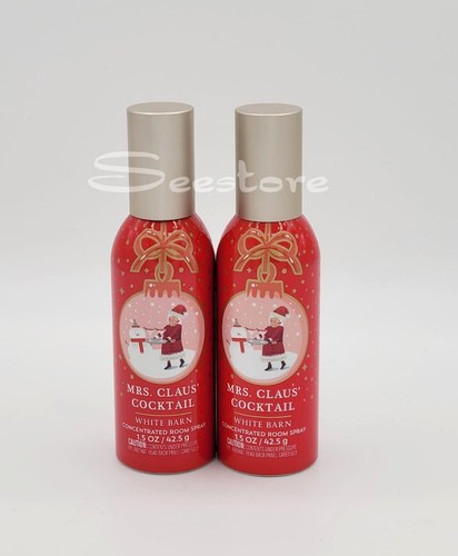 Bath & Body Works Mrs Claus' Cocktail Concentrated Room Spray 1.5 oz ...