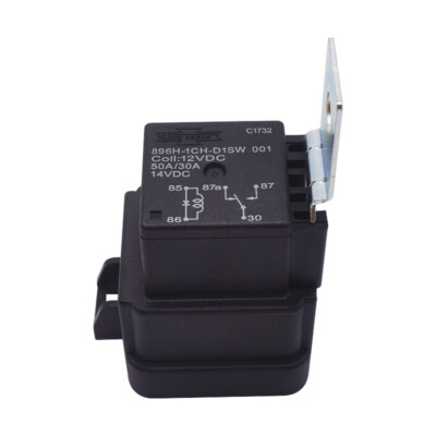 Starter Relay Switch Song Chuan 896H-1CH-D1SW-001 12VDC 50A Automotive ...