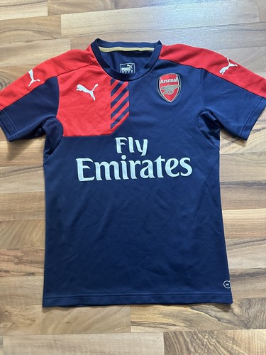 Arsenal Puma Soccer Football Training Jersey T-shirt Small Blue, Red | eBay