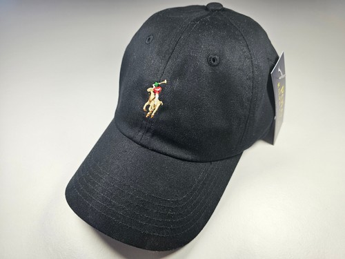 New Ralph Lauren Polo Multi Colour Cap Adjustable Strap And Includes ...