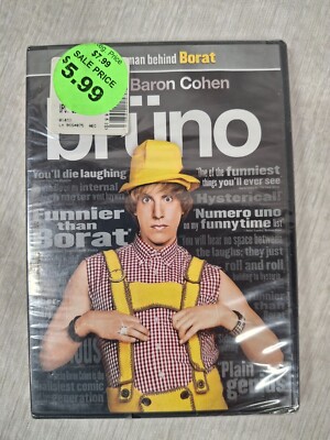 Bruno (DVD, 2009) New Factory Sealed 25195017107| eBay