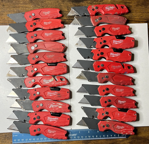 Lot of Milwaukee Box Cutters | eBay
