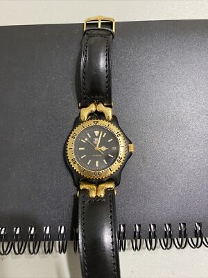 TAG HEUER SEL S/EL - BLACK/GOLD - MENS S93.306C | eBay
