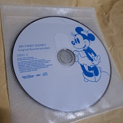 (Note) Disc 2 only MY FIRST DISNEY Original Soundtrack Disney Mickey ...