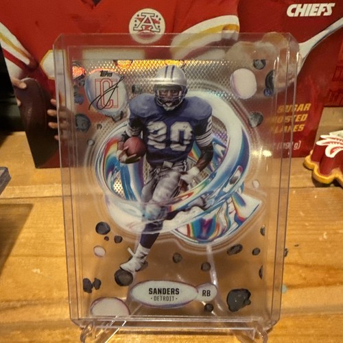 2024 Topps Signature Series, Barry Sanders Fluidity Case Hit,Ssp Clean ...