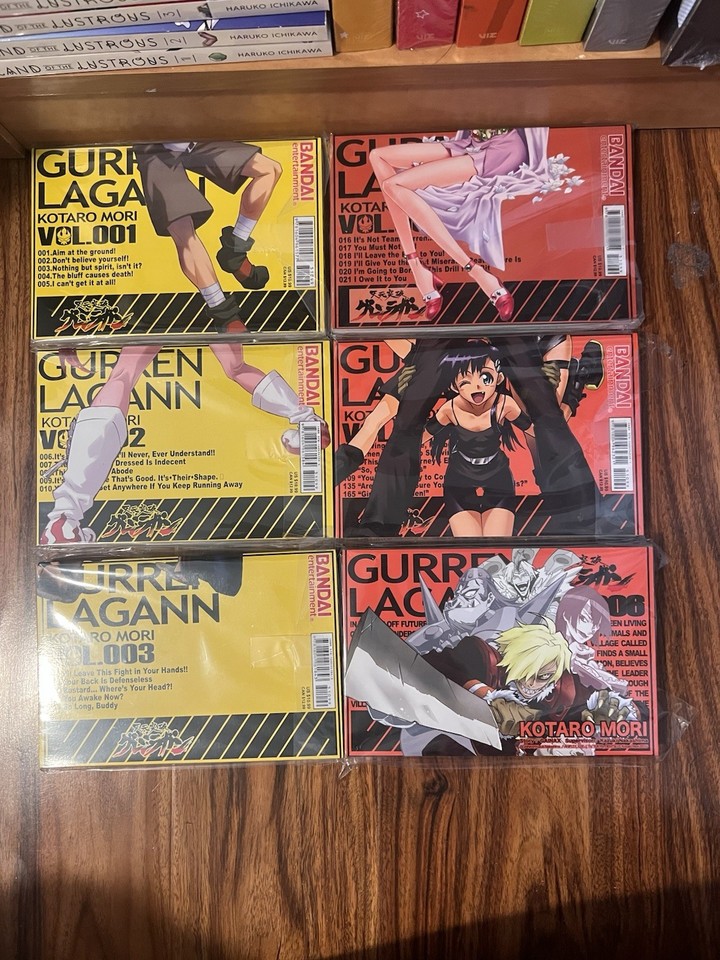Gurren Lagann Manga 1-6 Complete w/ Posters Pristine Condition | eBay