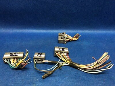 WIRING HARNESS PLUG CONNECTOR 98 FORD Ranger 4X4 GEM MODULE F87B-14B205 ...
