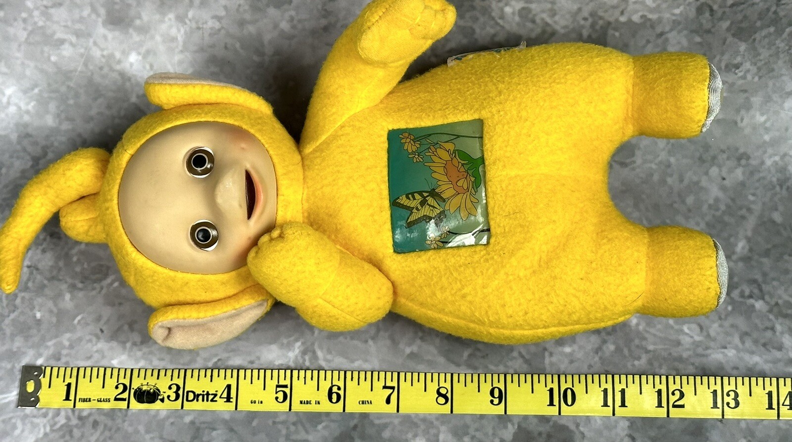 1998 Tummy Glow Teletubby Laa Laa Teketubbies 15” | eBay