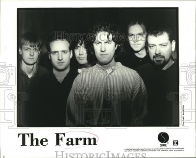1994 Press Photo British Alternative Rock/Dance Band The Farm ...