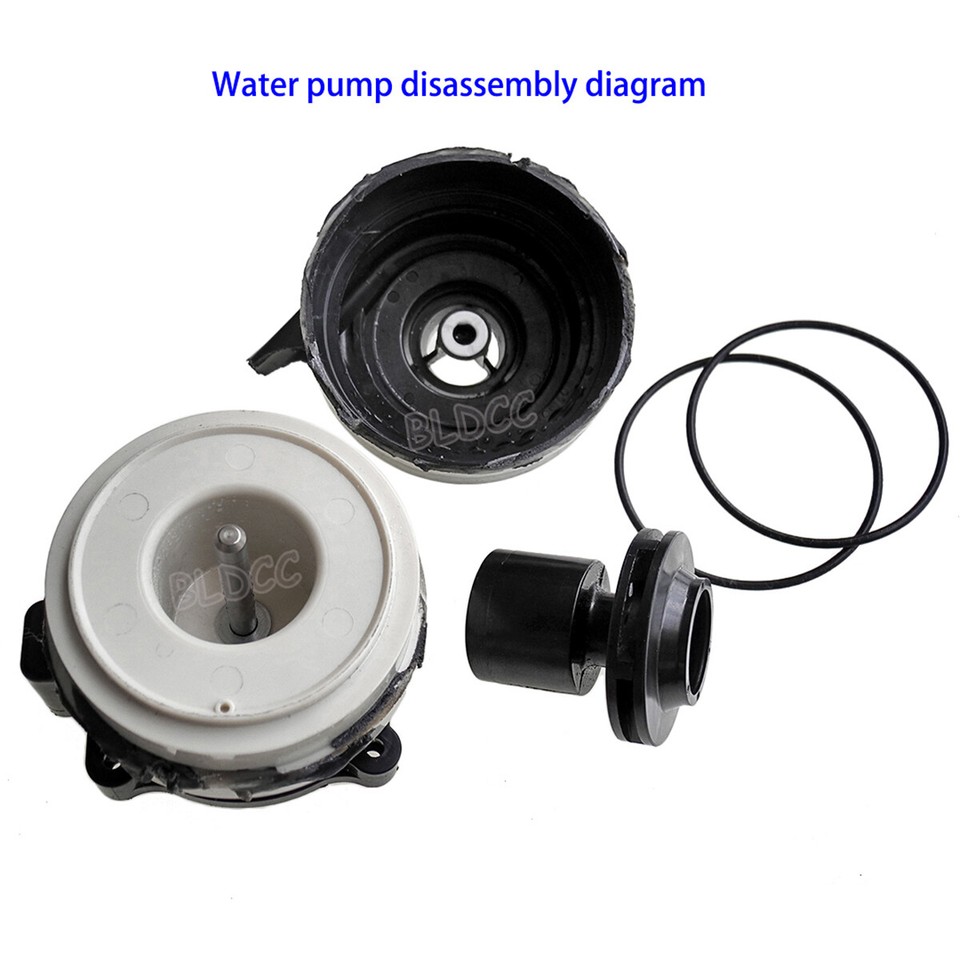 Engine Auxiliary Water Pump 60W 100W 12V Brushless Car Coolant Pumps ...