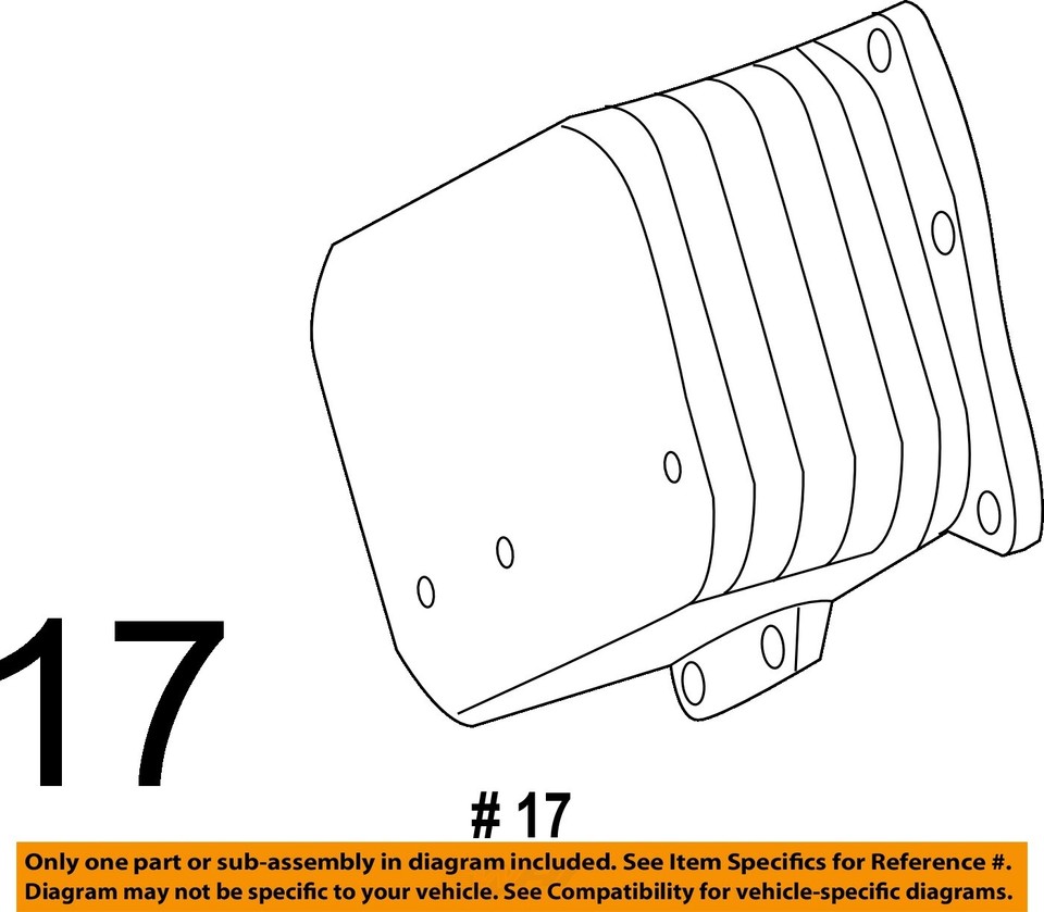 MERCEDES OEM 12-18 CLS550-Engine Oil Cooler 2781880401 | eBay