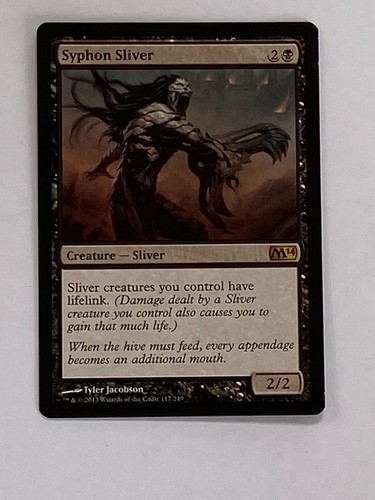 MTG - 1x Syphon Sliver - Core Set 2014 - NM - Magic The Gathering ...