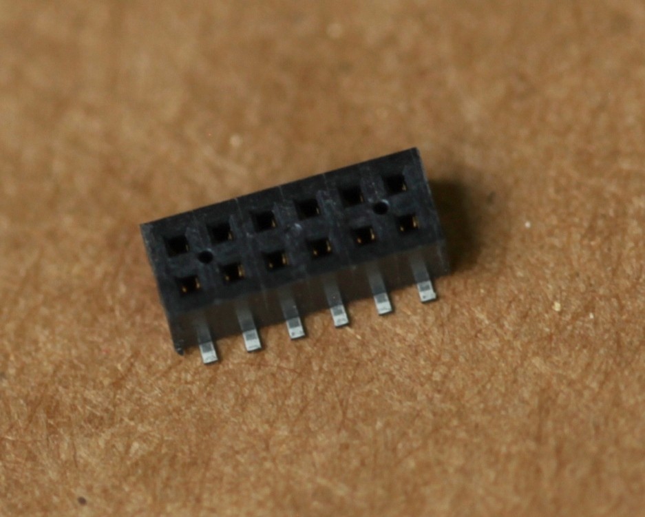 CLP-106-02 Samtec Low Profile Socket Connector Receptacle CLP-106-02-L ...