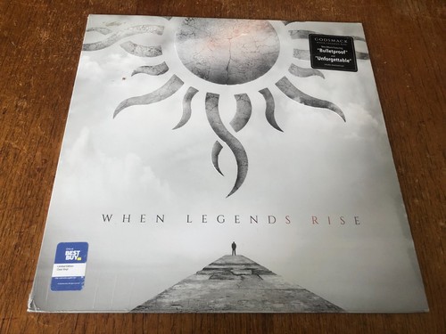 GODSMACK When Legends Rise 12" CLEAR Vinyl LP 2020 BEST BUY Exclusive ...