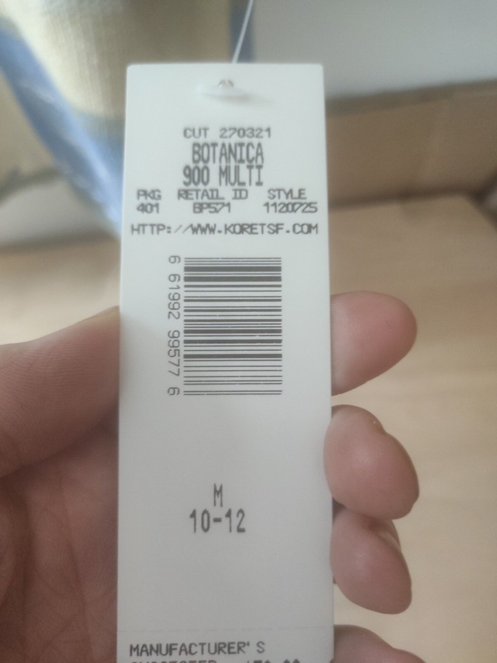 NWT vintage Koret Francisca outfit Top M Pants Size 16 Set elastic ...