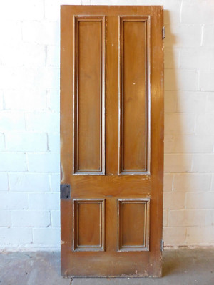 1800's Antique ENTRY DOOR Original ITALIANATE Style Four Panel Tall ...