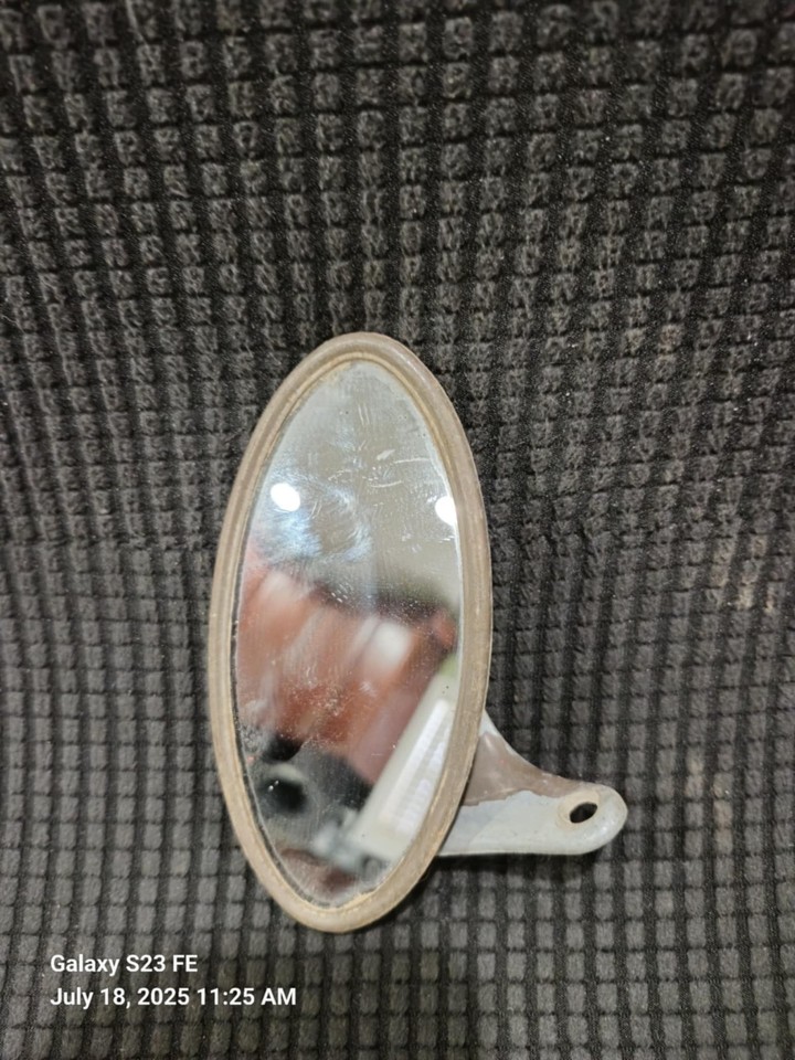 Vintage Rear View Mirror Car Accessory Ford Dodge Plymouth? 1940s glass ...