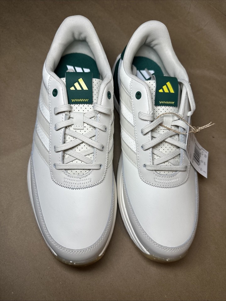 Adidas Men's S2G 24 Leather Spikeless Shoes Sz 10 - Off White / Alumina ...
