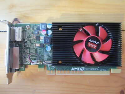 AMD Radeon R5 340X 2GB GDDR3 Dell X0CVJ LOW PROFILE/SFF Graphics Video ...