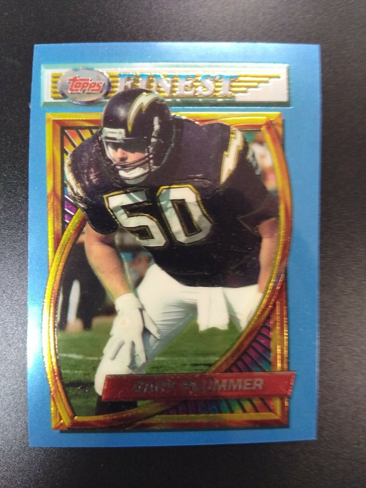 1994 Topps Finest #121 GARY PLUMMER San Diego Chargers NRMT/MT *CT05 | eBay