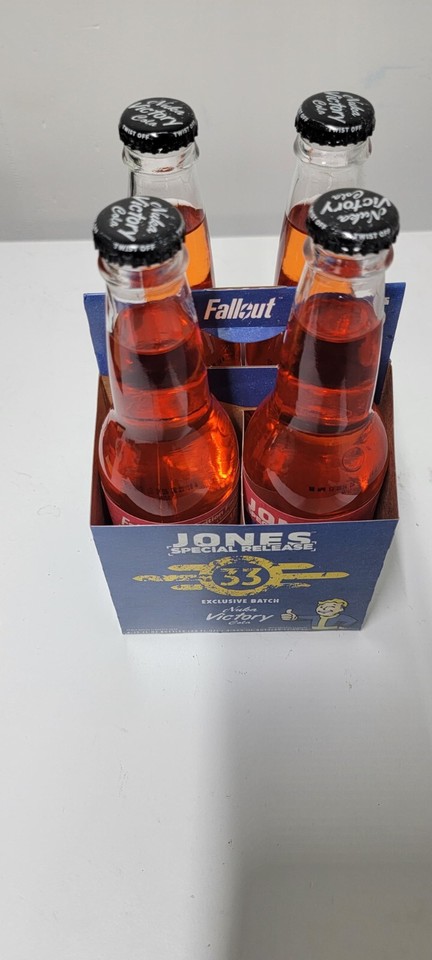 Jones Soda Fallout Nuka Cola Victory Limited Edition 4 Pack -free ...