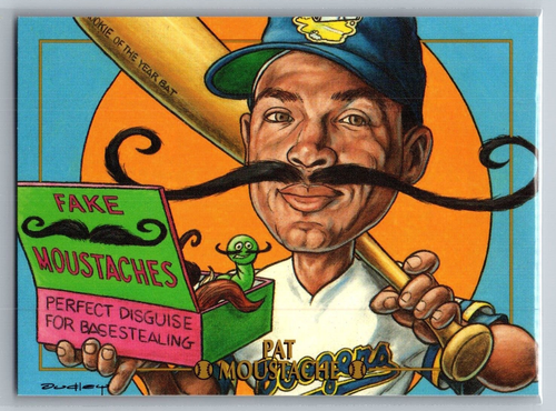 1993-95 Cardtoons - Pat Moustache - Pat Listache #47 | eBay