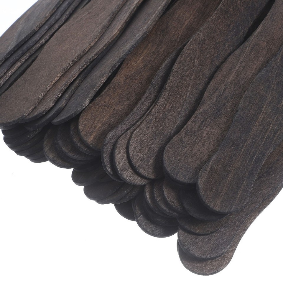 50 PCS Popsicle Diy Stick Crafting Props Supplies Sticks Colored | eBay UK