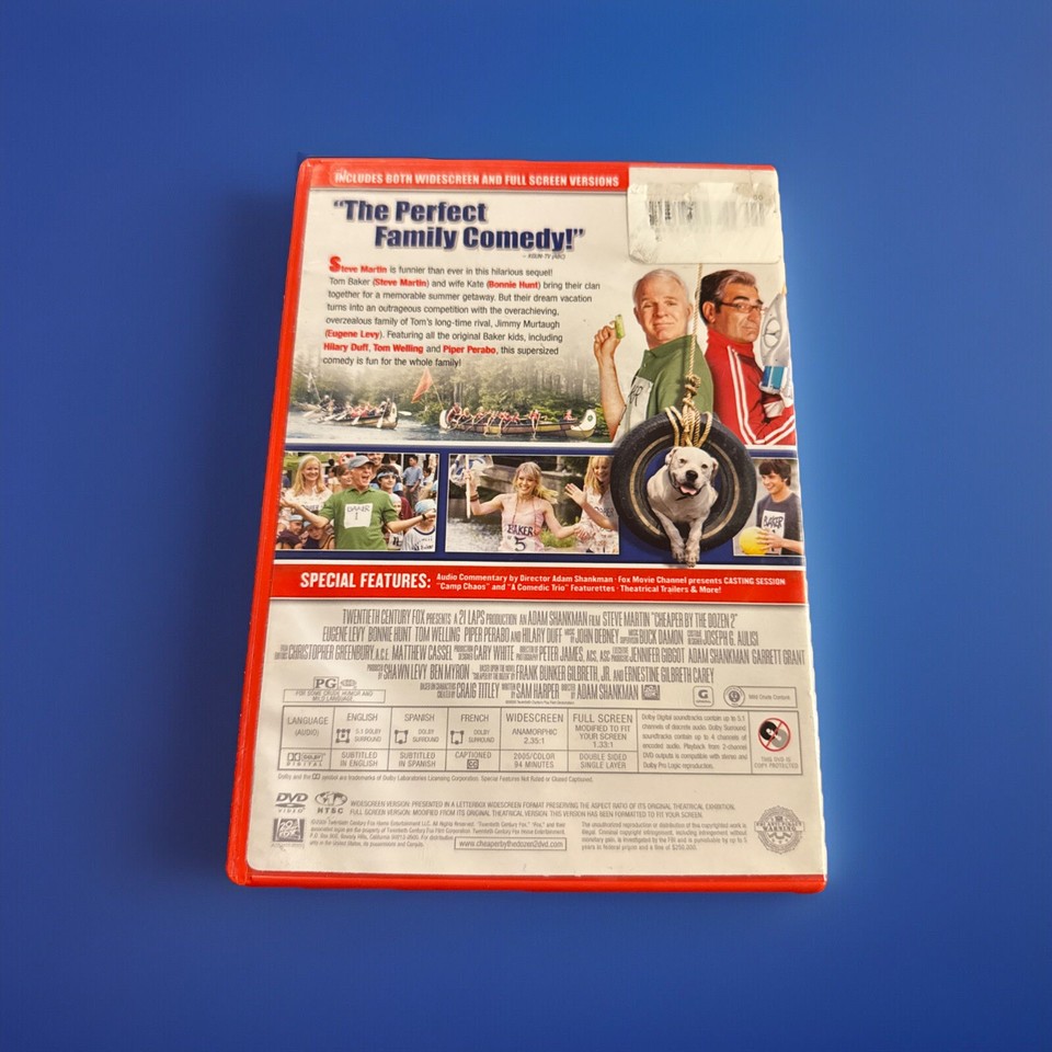 Cheaper By The Dozen 2 - DVD - Steve Martin | eBay