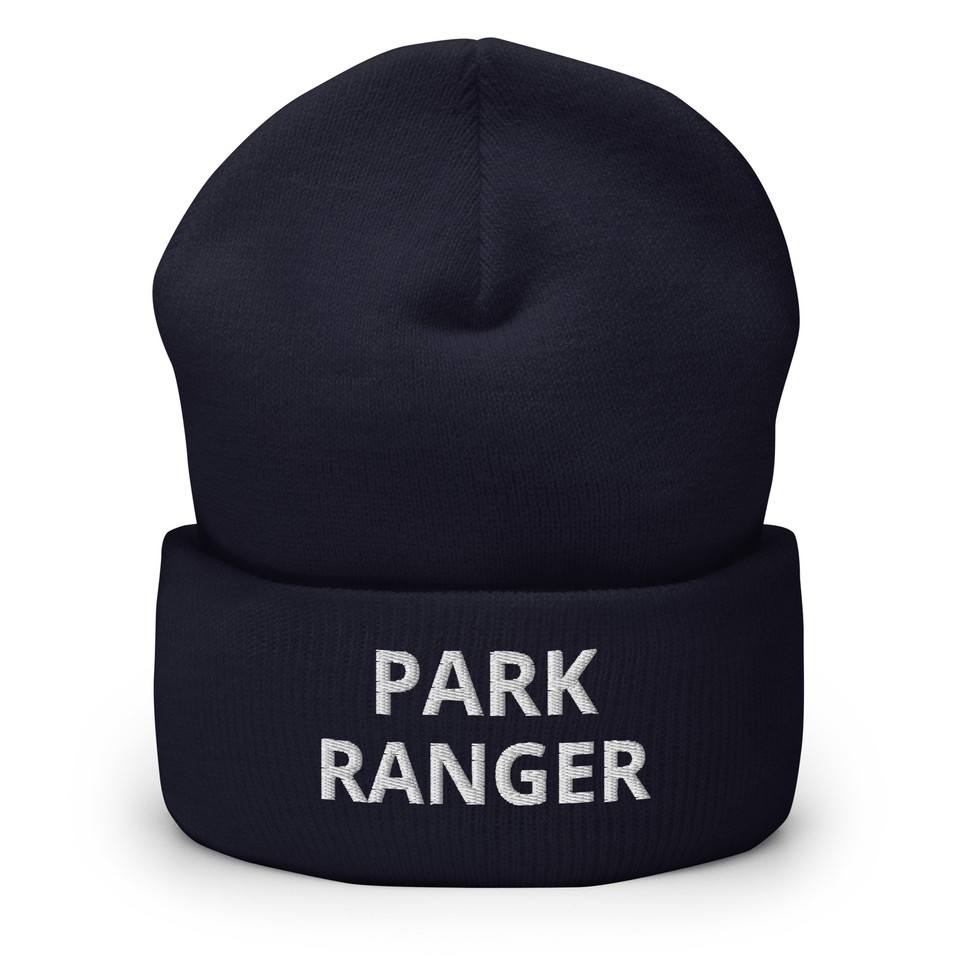 Park Ranger Winter Beanie Hat Cap Service National Forest | eBay