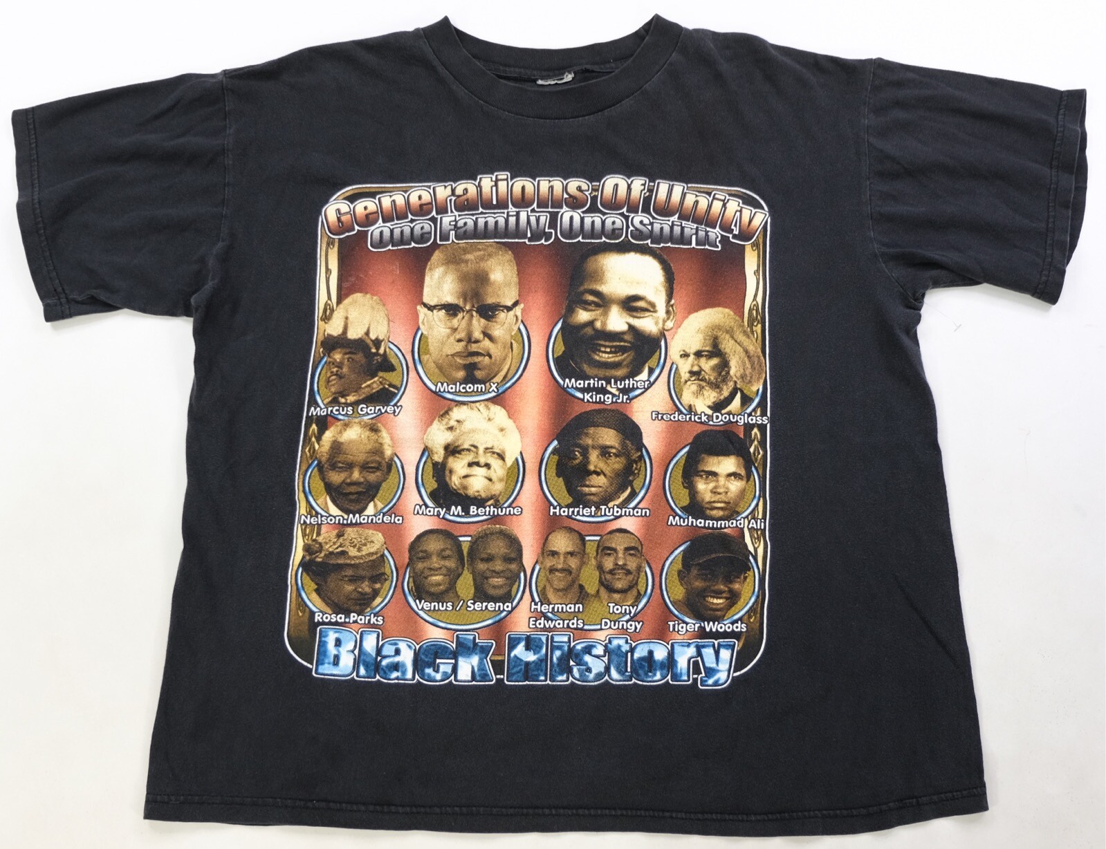 Rare VTG Black History Generations of Unity Tiger Woo… - Gem