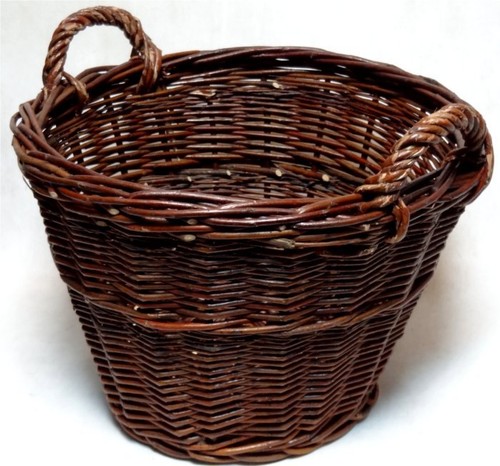 Erntekorb 4 Großvarianten! Zwiebelkorb Kartoffelkorb Holzkorb Weide ...