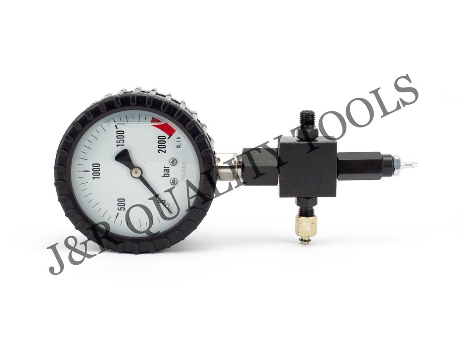 VCT Master Common Rail Diesel High Pressure Tester Kit + Injector Pipe ...