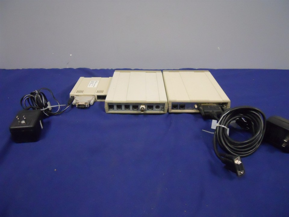 Lot of 3 Multitech Modems, Remote Access Device, 33.6Kbps RAD 200 ...