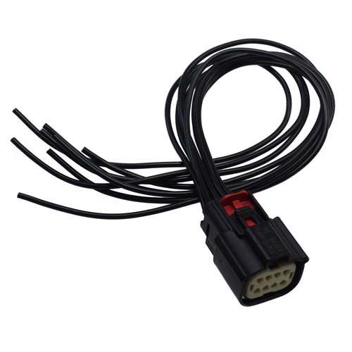 Headlight 6-Pin 8-way Wire Harness Connector For Chevrolet Silverado ...