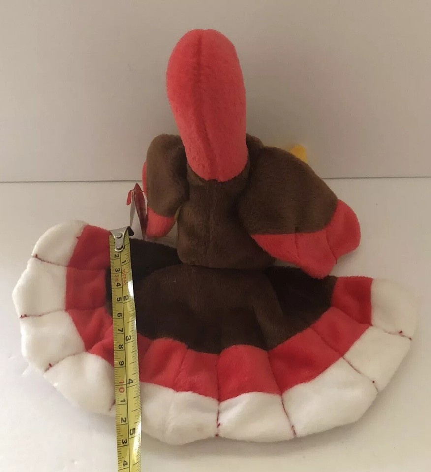The Beanie Baby Collection Original Baby Gobbles TY Turkey Plush ...