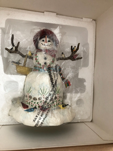 NEW IN BOX Lenox Winter Visit Snow Lady Christmas Ornament Figurine | eBay
