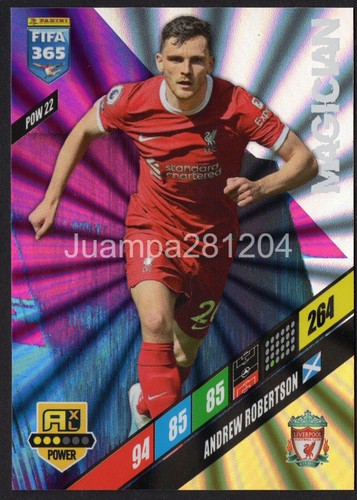 ANDREW ROBERTSON - POW22 - MAGICIAN CROMO FIFA 365 ADRENALYN XL 2024 ...