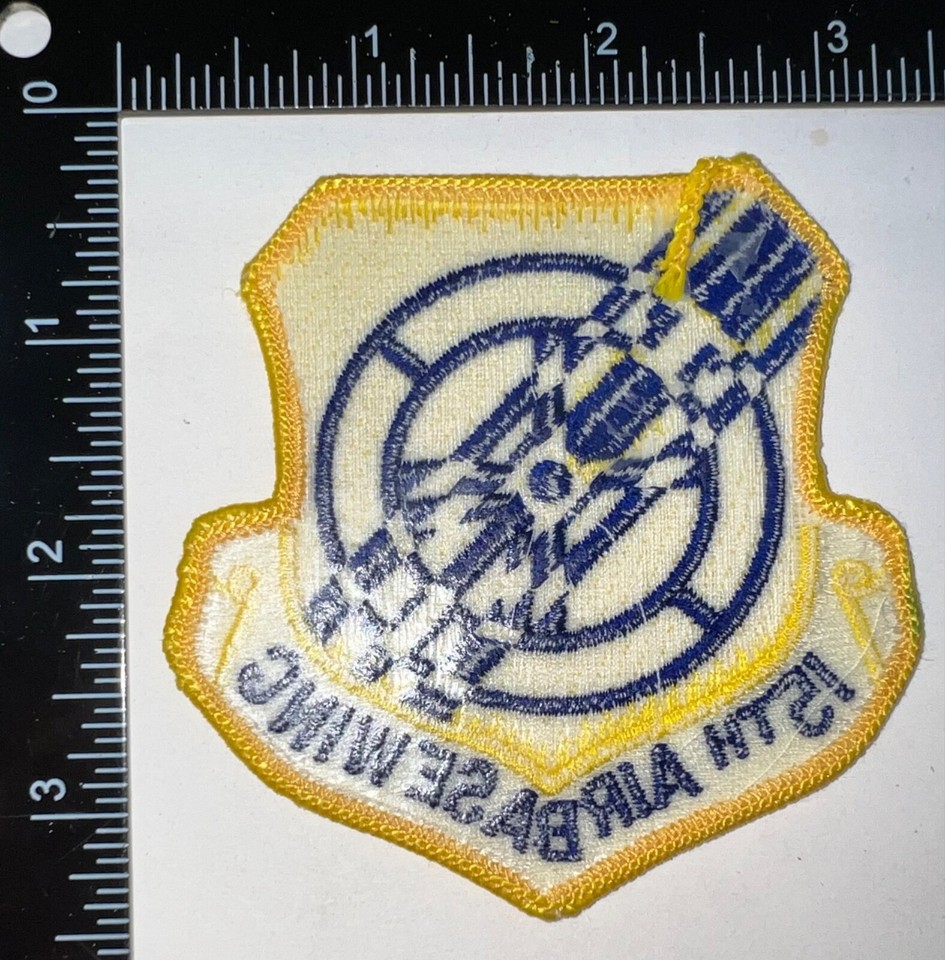 USAF US Air Force 15th Air Base Wing Patch | eBay