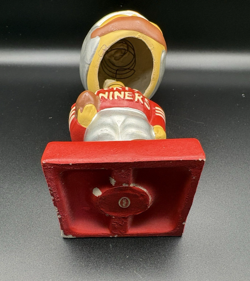 1960s San Francisco 49ers Football Bobblehead Nodder - Square Base ...