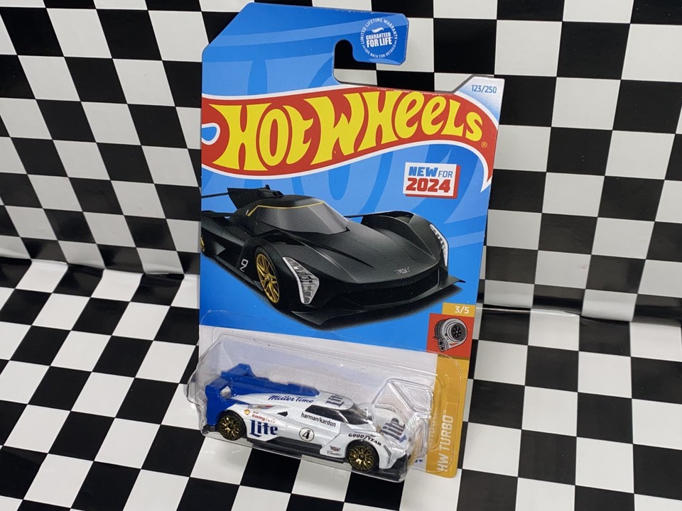 Hot Wheels 2023 Cadillac GTP Hypercar "MILLER LITE BEER RACING" custom ...