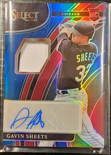Gavin Sheets 2022 Select Rookie Jersey Autographs Tri-Color #47/99 ...