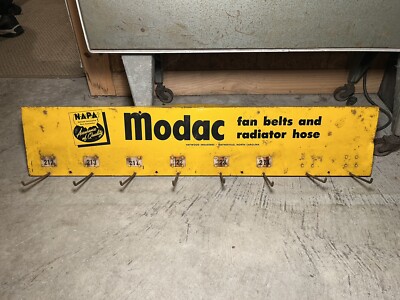 Vintage Napa Radiator Hose Fan Belt Rack | eBay