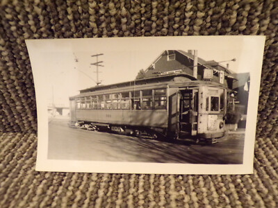 Vtg Seattle Municipal # 313 Electric Street Car Trolley Railroad ...