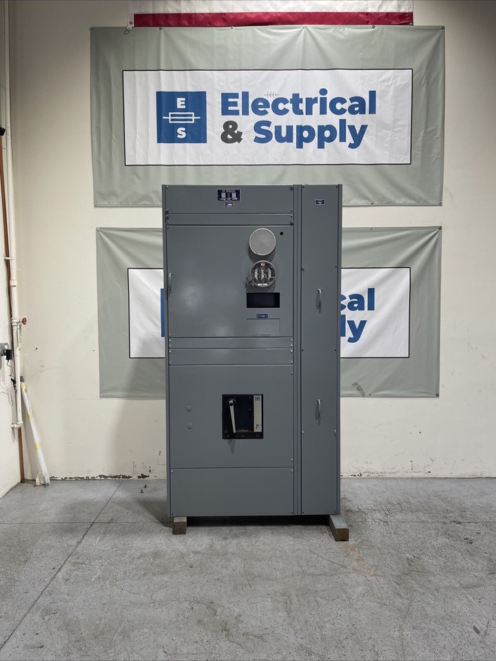 800 Amp Meter Main Square D Panel 3P 4W 277/480v W Main Breaker | eBay