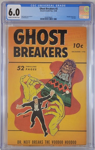 Ghost Breakers #2 CGC 6.0 Shrunken Head Cover Street & Smith 1948 Last Issue | eBay